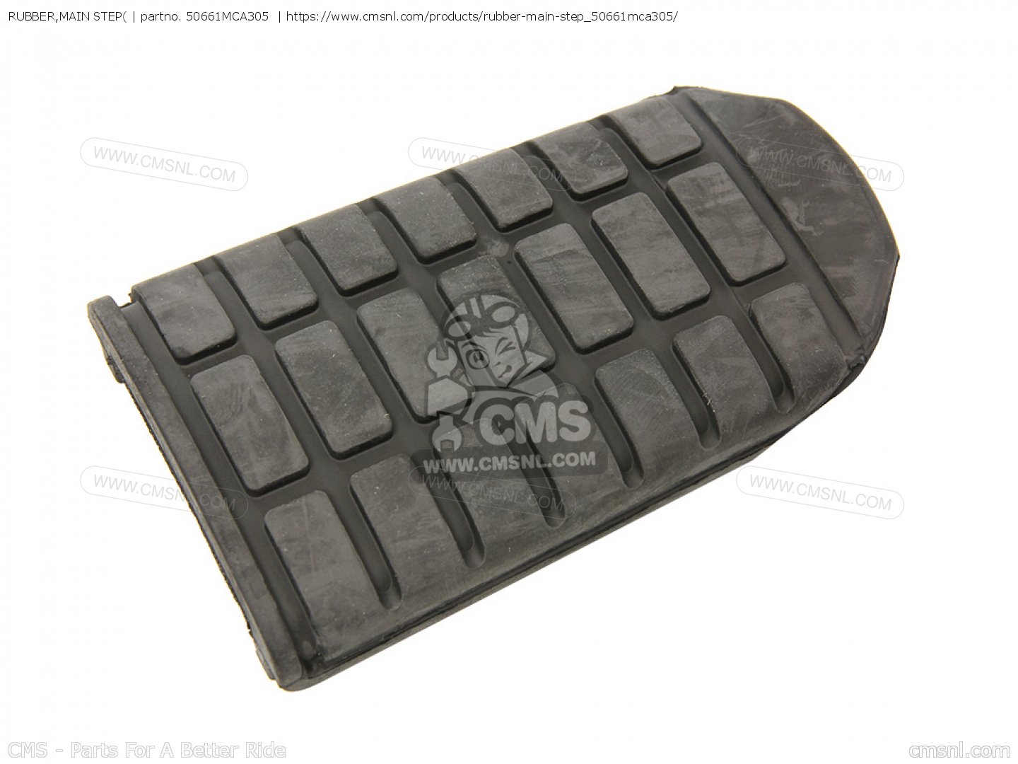 50661MCA305: Rubber,main Step( Honda - buy the 50661-MCA-305 at CMSNL