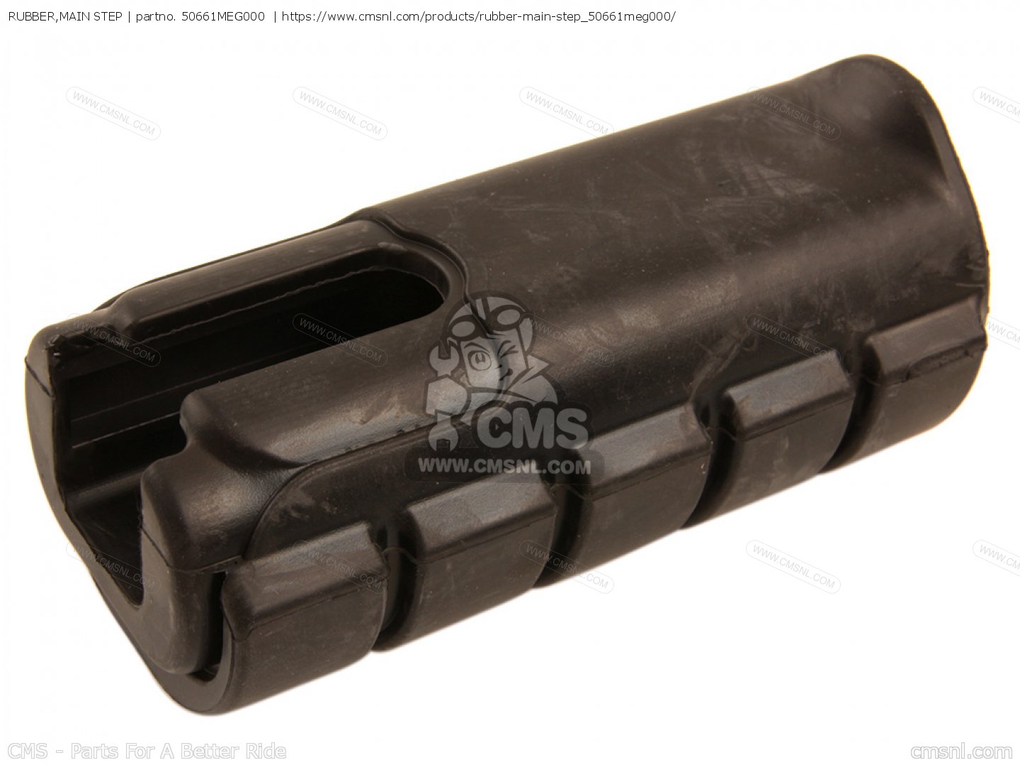 50661MEG000: RUBBER,MAIN STEP Honda - buy the 50661-MEG-000 at CMSNL