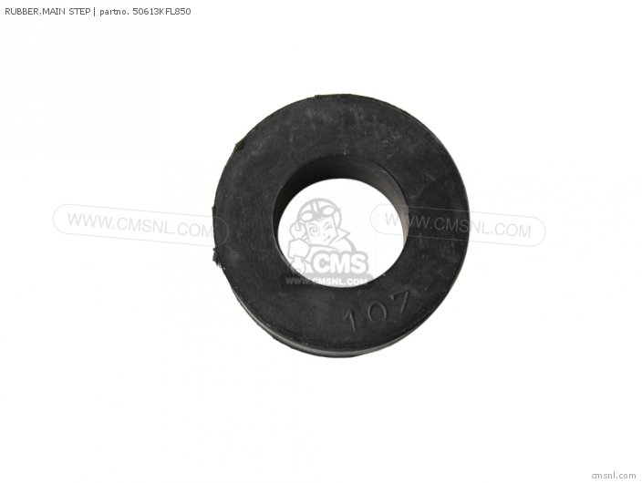50613KFL850: Rubber,main Step Honda - buy the 50613-KFL-850 at CMSNL