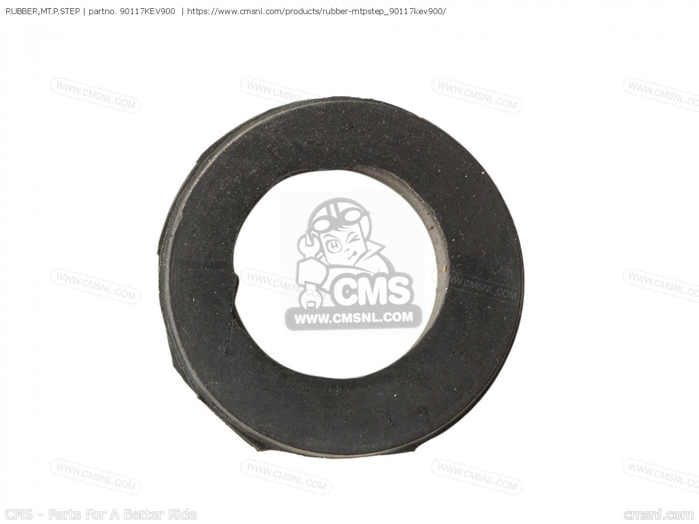 90117KEV900: Rubber,mt.p.step Honda - buy the 90117-KEV-900 at CMSNL