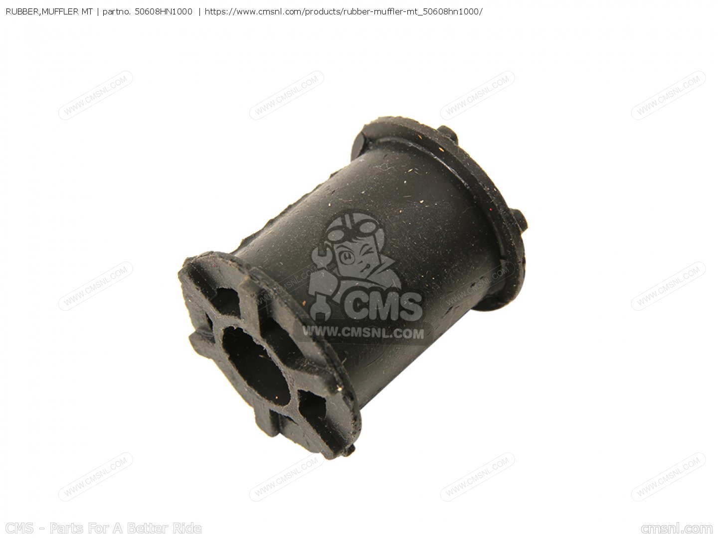 50608HN1000: Rubber,muffler Mt Honda - buy the 50608-HN1-000 at CMSNL