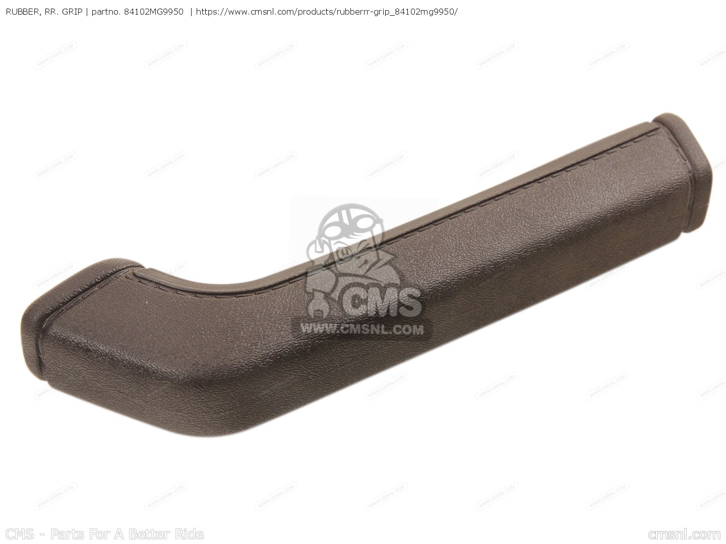 84102MG9950: Rubber, Rr. Grip Honda - buy the 84102-MG9-950 at CMSNL