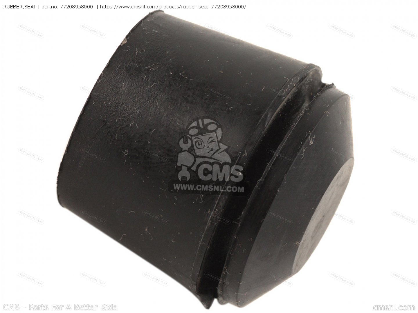 77208958000: RUBBER,SEAT Honda - buy the 77208-958-000 at CMSNL