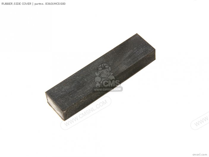 83601MCSG00: Rubber,side Cover Honda - buy the 83601-MCS-G00 at CMSNL
