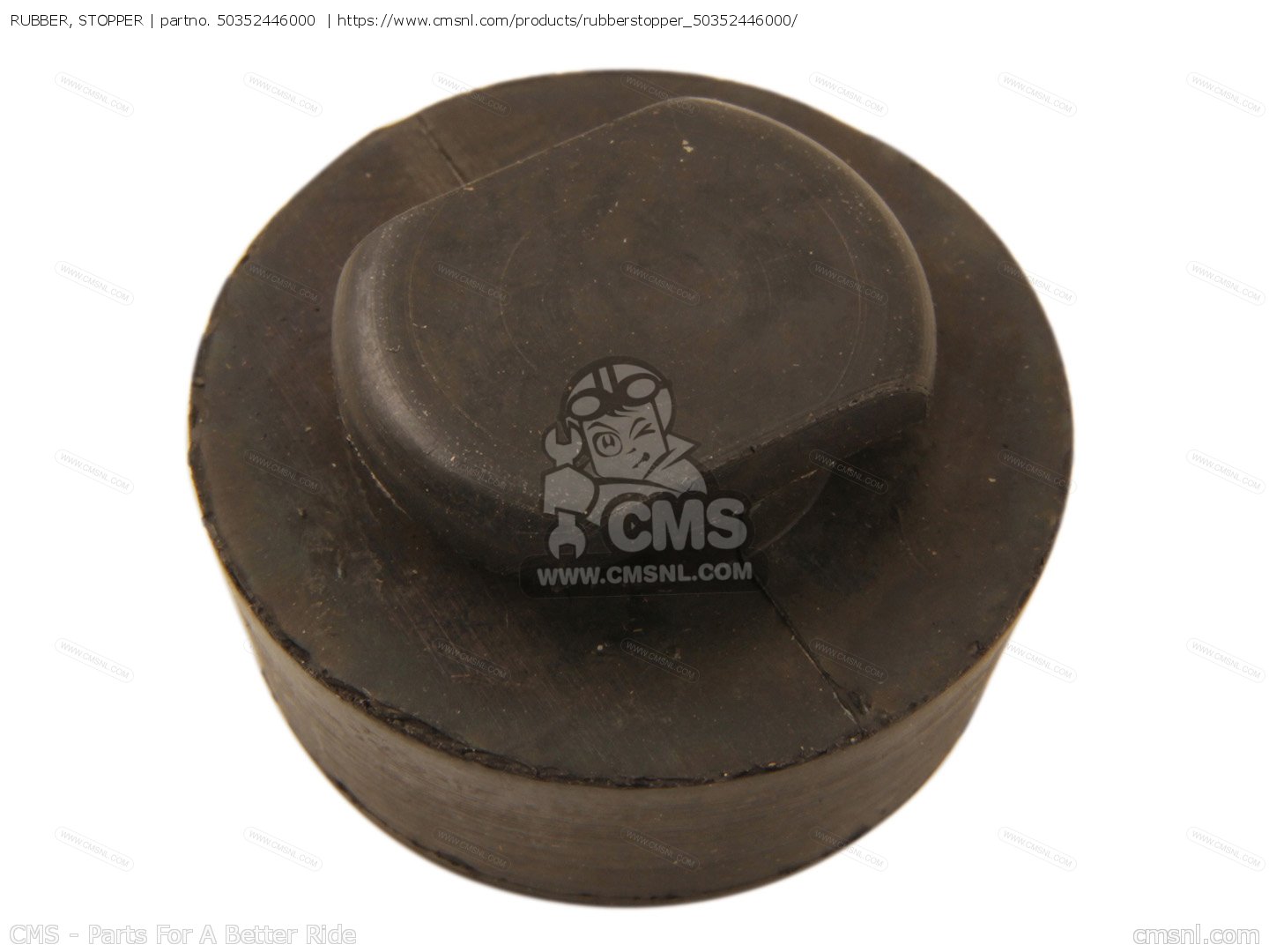50352446000: Rubber, Stopper Honda - buy the 50352-446-000 at CMSNL