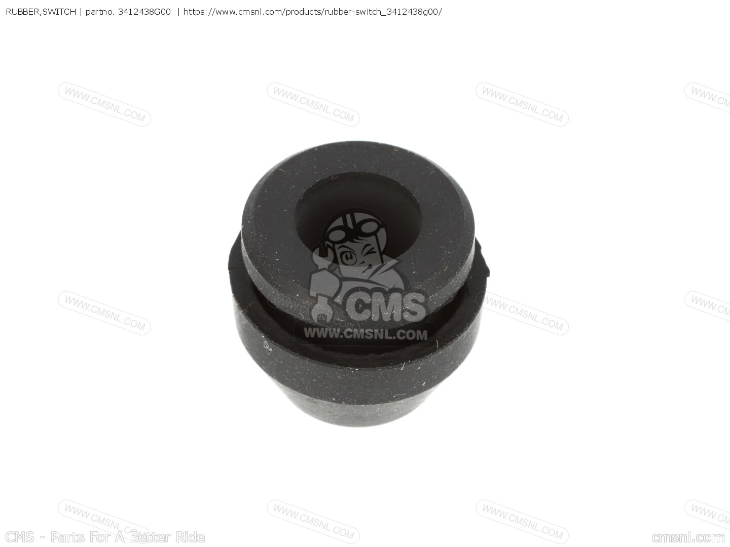 3412438G00: Rubber,switch Suzuki - buy the 34124-38G00 at CMSNL