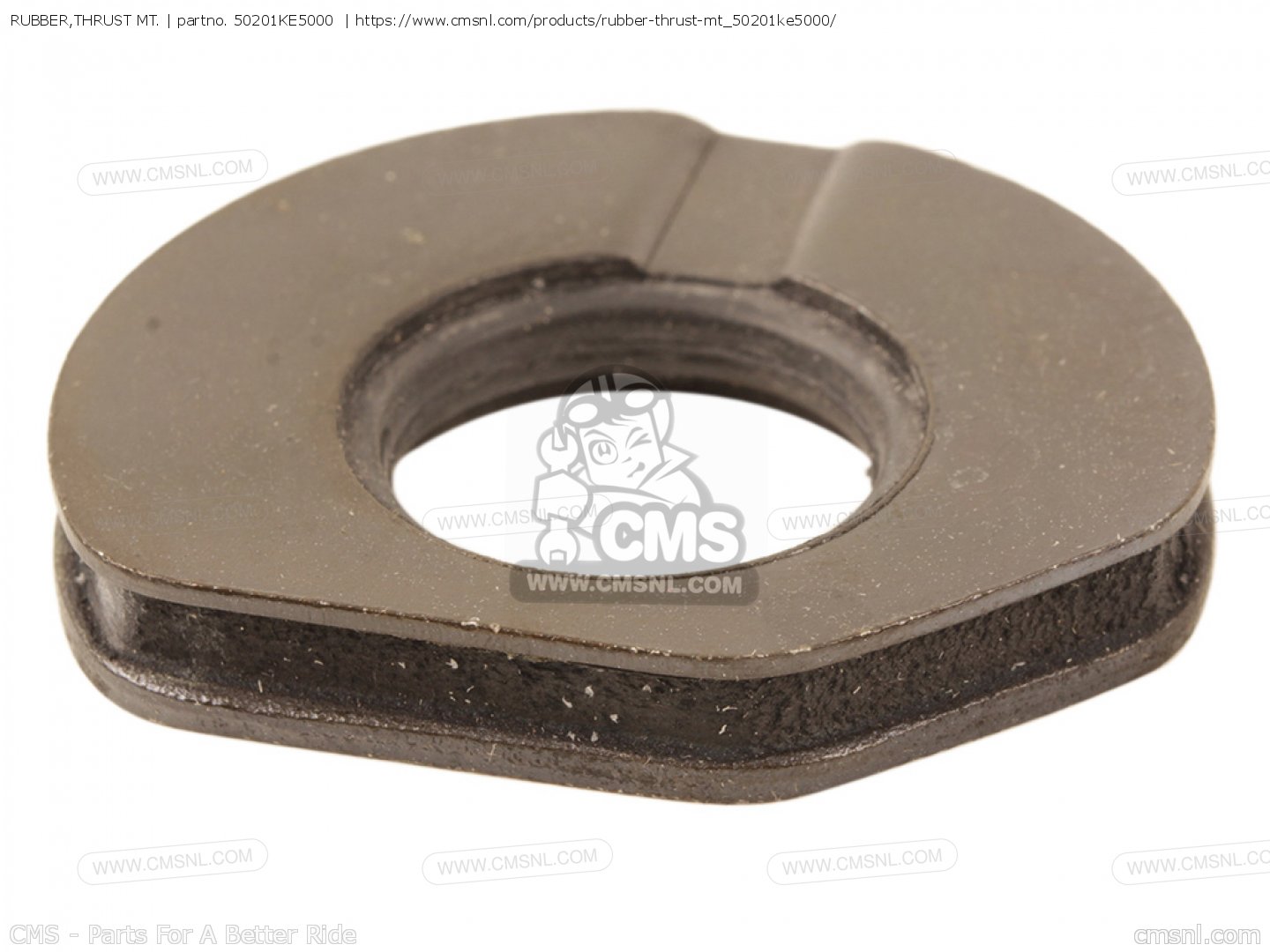50201KE5000: RUBBER,THRUST MT. Honda - buy the 50201-KE5-000 at CMSNL