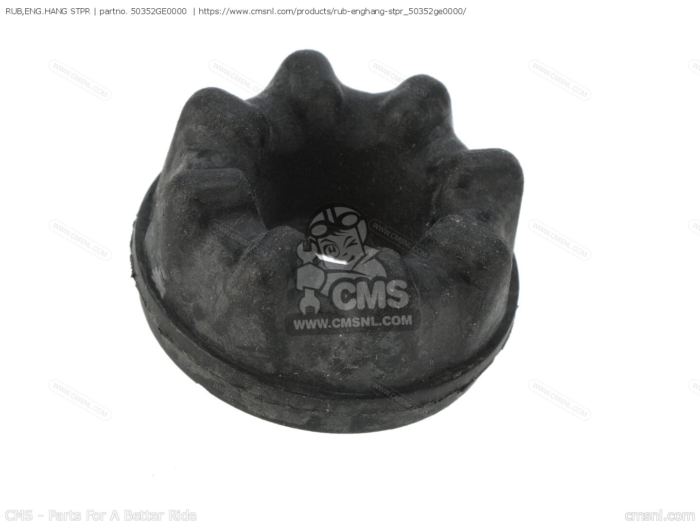 50352GE0000: RUB,ENG.HANG STPR Honda - buy the 50352-GE0-000 at CMSNL