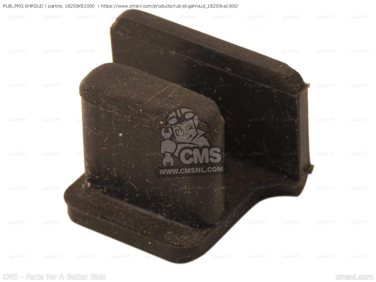 RUB.,PKG.SHROUD (NAS) for Honda - order at CMSNL