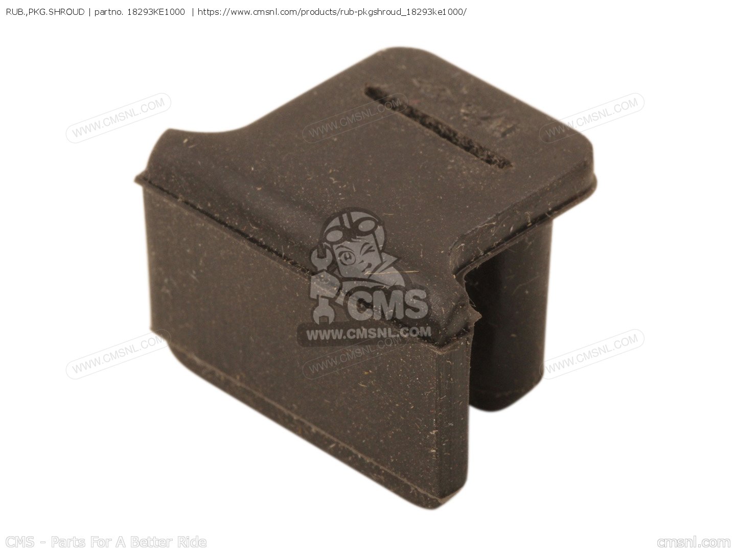 RUB.,PKG.SHROUD (NAS) for Honda - order at CMSNL