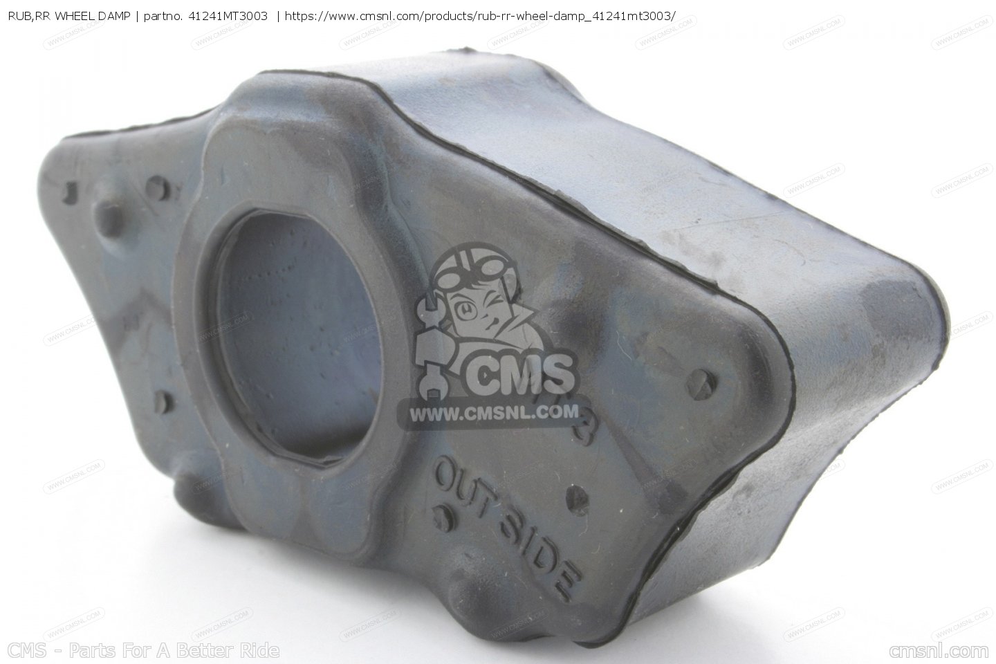 41241MT3003: Rub,rr Wheel Damp Honda - buy the 41241-MT3-003 at CMSNL