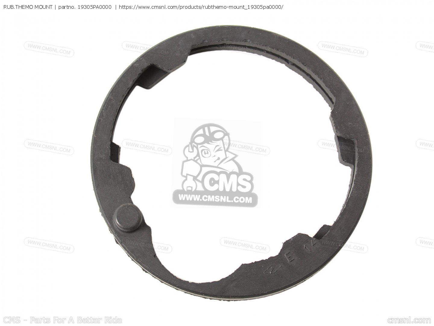 19305PA0000: RUB.THEMO MOUNT Honda - buy the 19305-PA0-000 at CMSNL