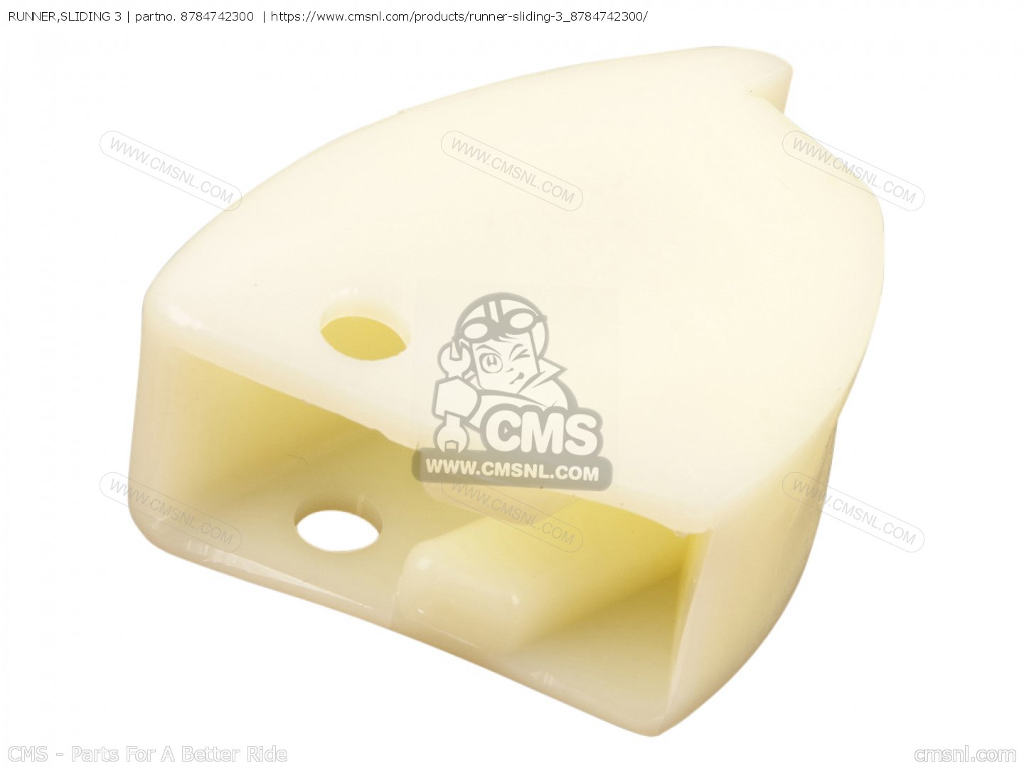 8784742300: Runner,sliding 3 Yamaha - buy the 878-47423-00 at CMSNL