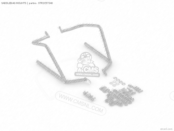 STR2C57340: SADDLEBAG MOUNTS Yamaha - buy the STR-2C573-40-00 at CMSNL