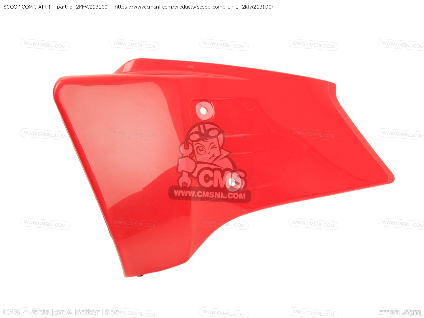 2KFW213100: SCOOP COMP. AIR 1 Yamaha - buy the 2KF-W2131-00-00 at CMSNL