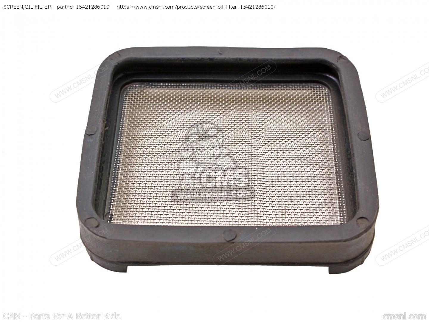 15421286010: SCREEN,OIL FILTER Honda - buy the 15421-286-010 at CMSNL