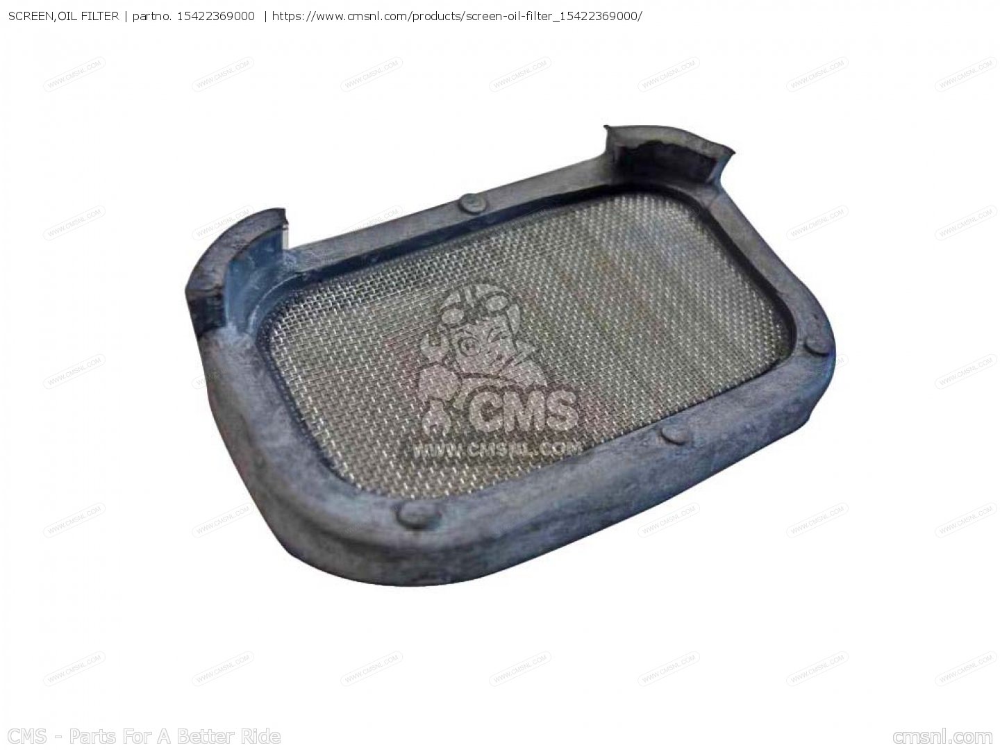 SCREEN,OIL FILTER for Honda - order at CMSNL
