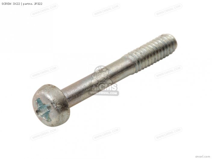 JP322: SCREW 3X22 Honda - buy the JP322 at CMSNL