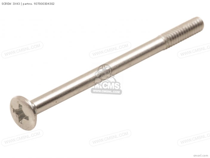 SCREW 3X43 for CL72 JAPAN - order at CMSNL