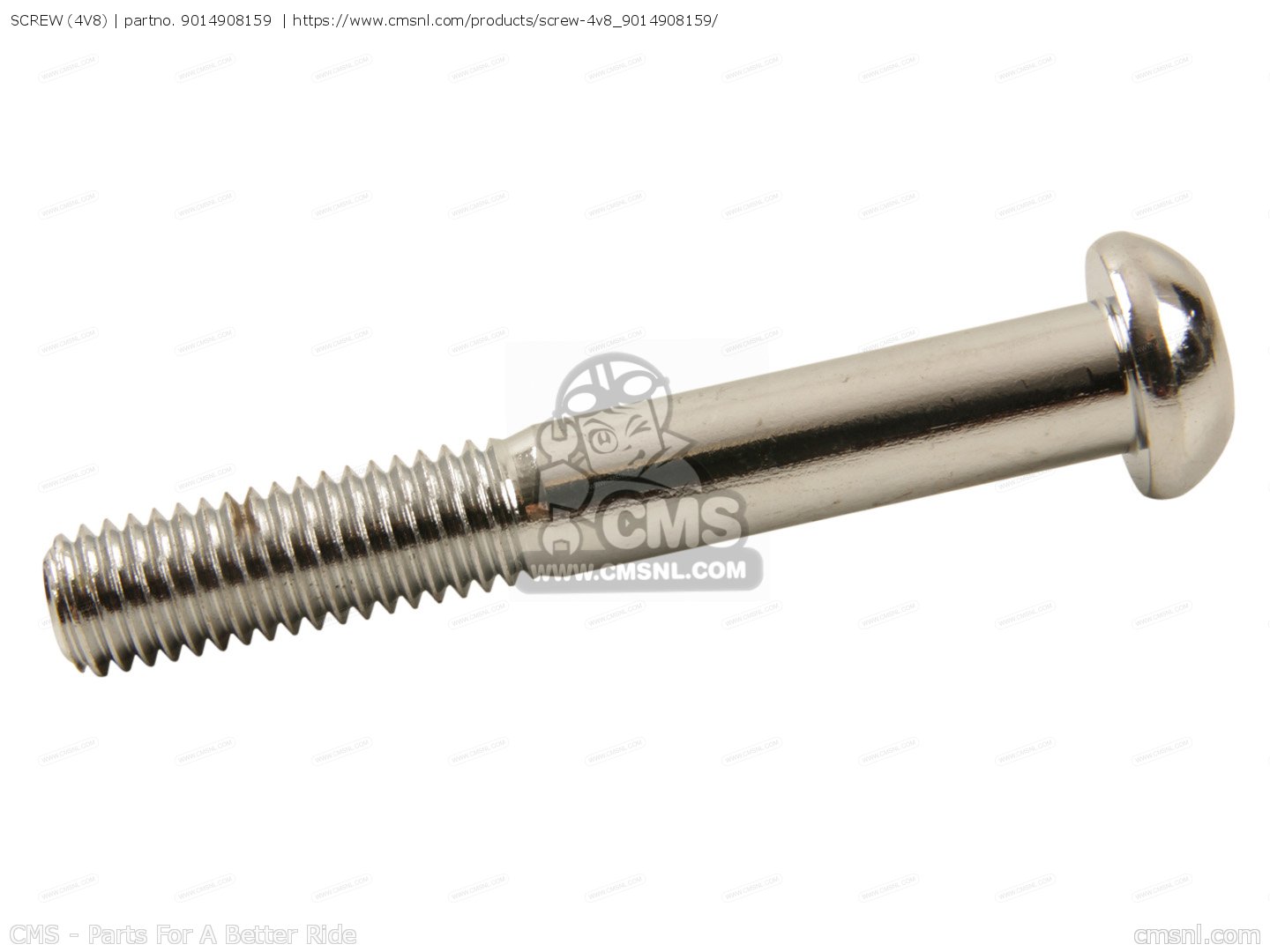 9014908159: SCREW (4V8) Yamaha - buy the 90149-08159-00 at CMSNL