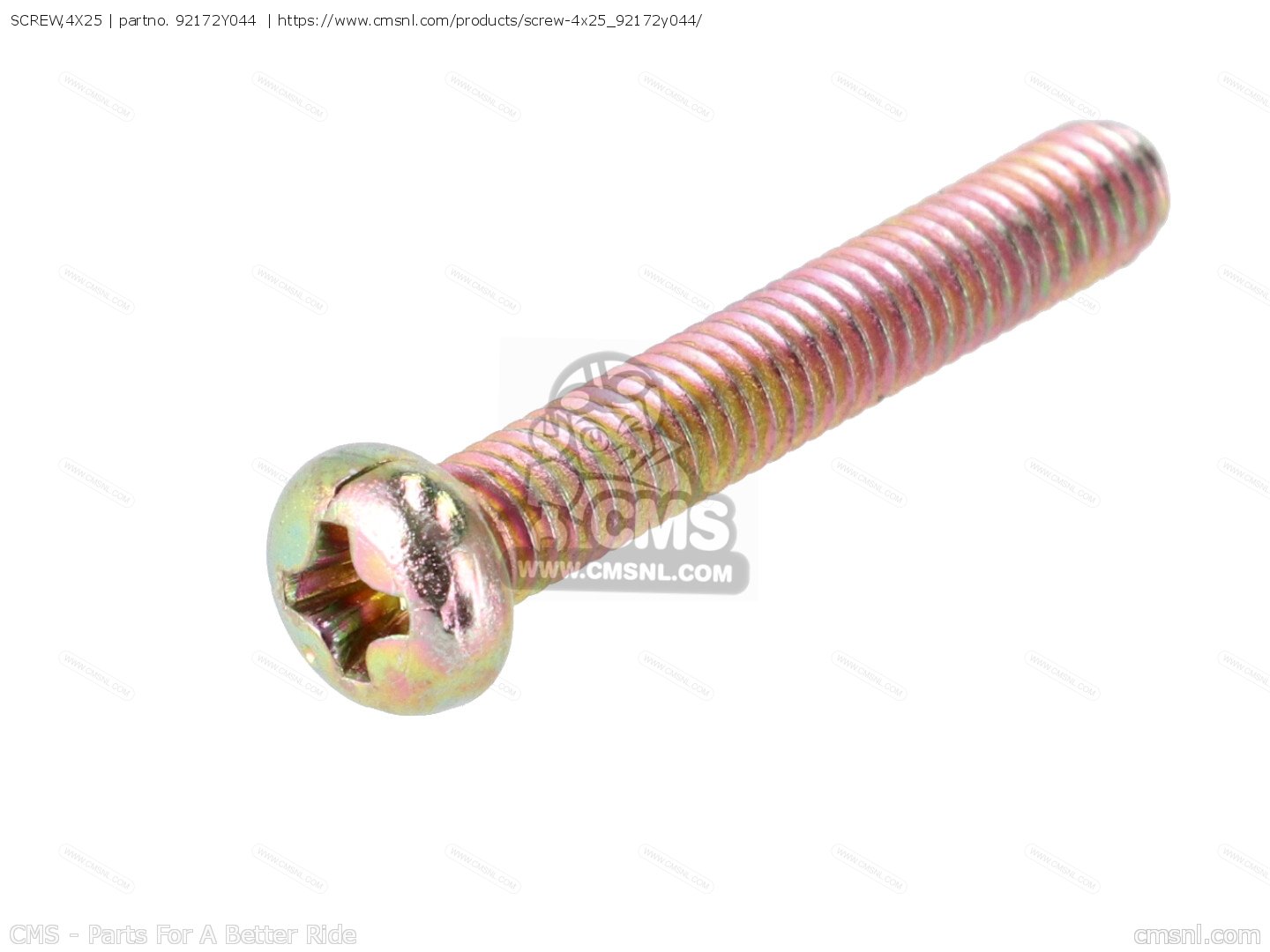 SCREW,4X25 for KVF300-CEF BRUTE FORCE 300 2014 USA - order at CMSNL