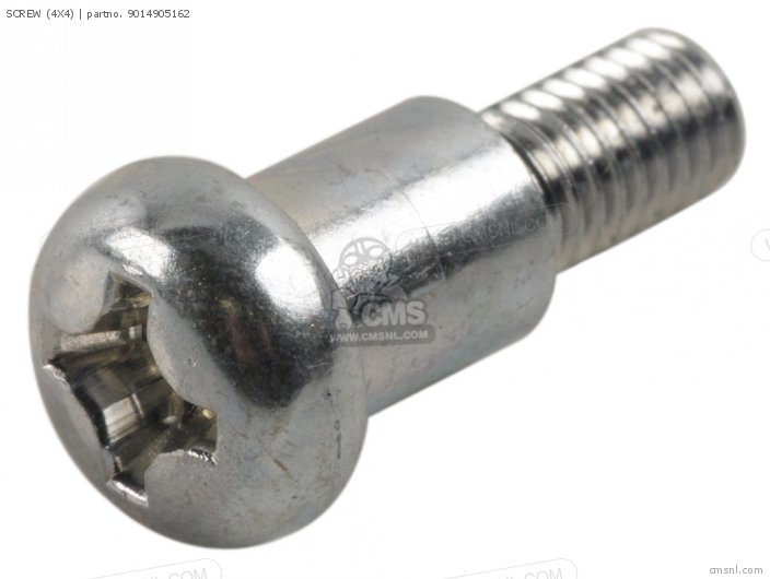 9014905162: SCREW (4X4) Yamaha - buy the 90149-05162-00 at CMSNL