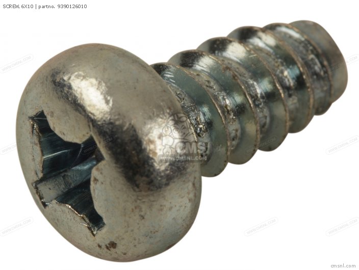 9390126010: Screw,6x10 Honda - buy the 93901-26010 at CMSNL