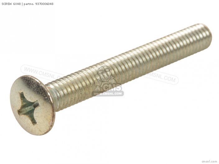 9370006048: SCREW 6X48 Honda - buy the 9370006048 at CMSNL