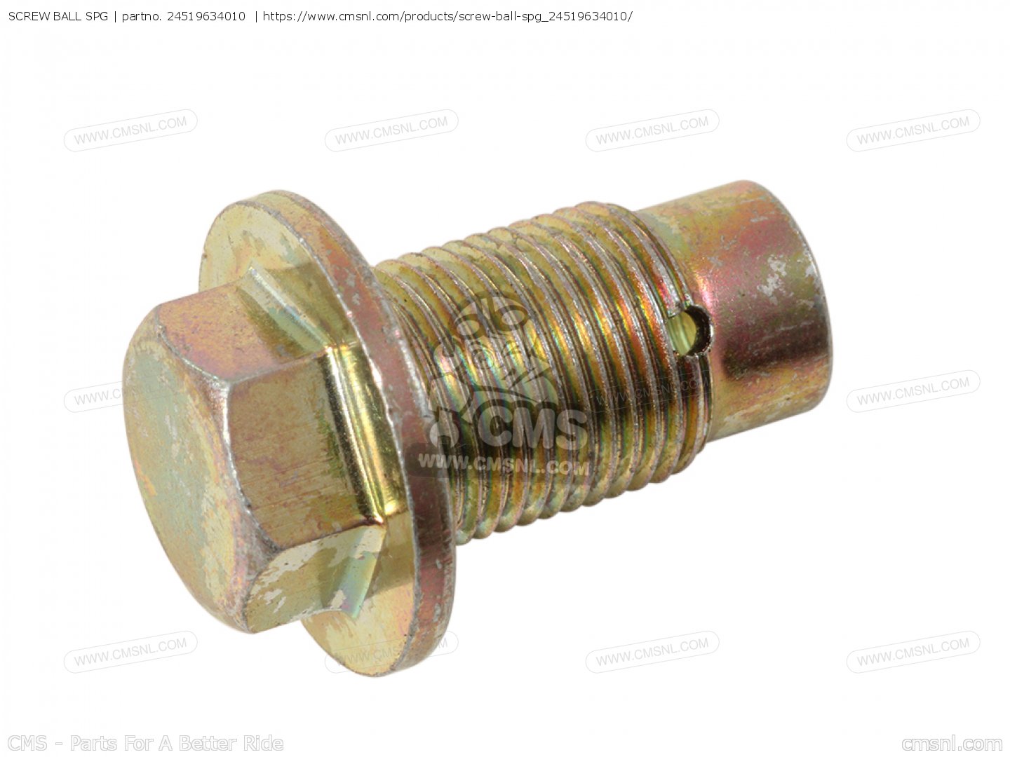 24519634010: SCREW BALL SPG Honda - buy the 24519-634-010 at CMSNL