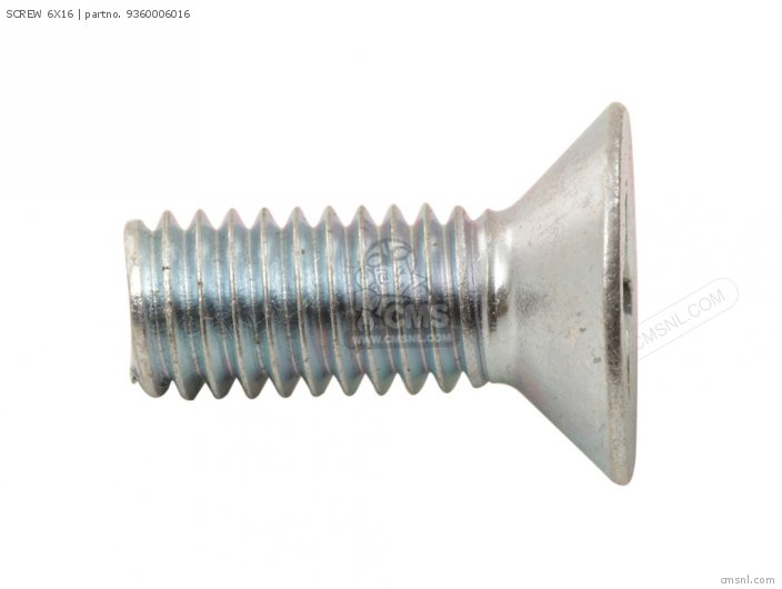 SCREW CROSS 6X16 for Honda - order at CMSNL
