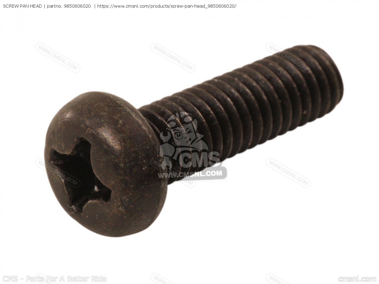 SCREW PAN HEAD for Yamaha - order at CMSNL