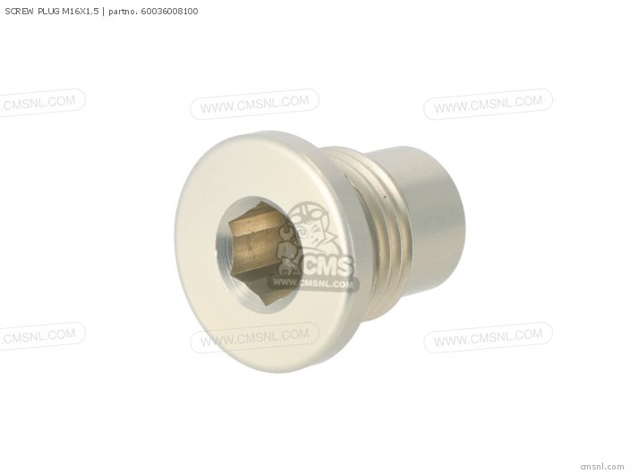 60036008100: Screw Plug M16x1,5 Ktm - buy the 60036008100 at CMSNL