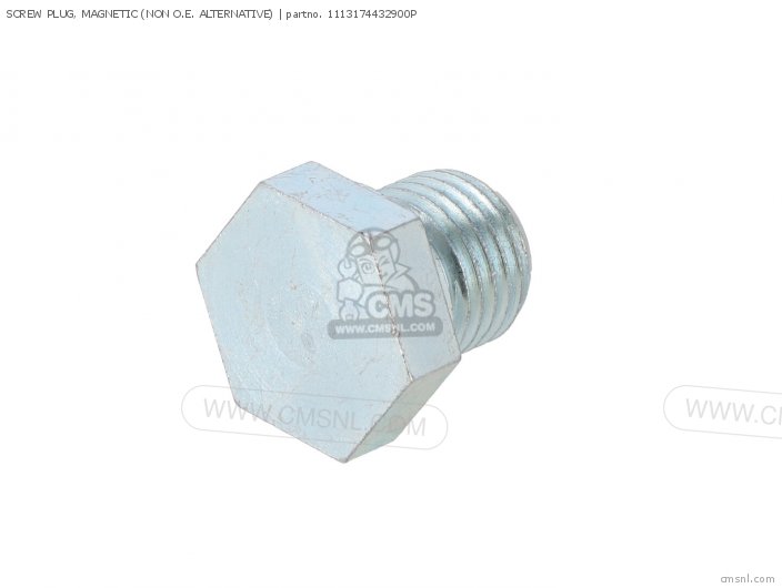 SCREW PLUG, MAGNETIC (NON O.E. ALTERNATIVE) for Alternative parts ...