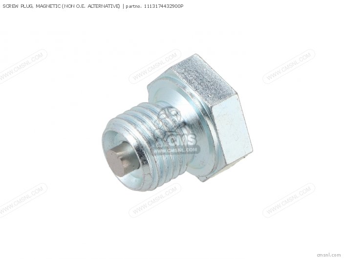SCREW PLUG, MAGNETIC (NON O.E. ALTERNATIVE) for Alternative parts ...