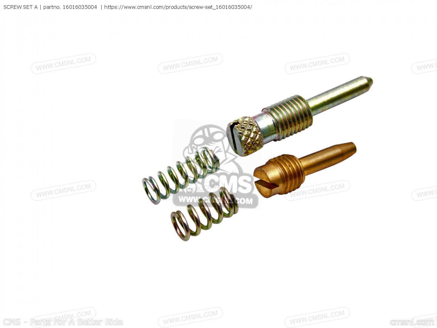SCREW SET A for CL70 SCRAMBLER 1971 K2 USA - order at CMSNL