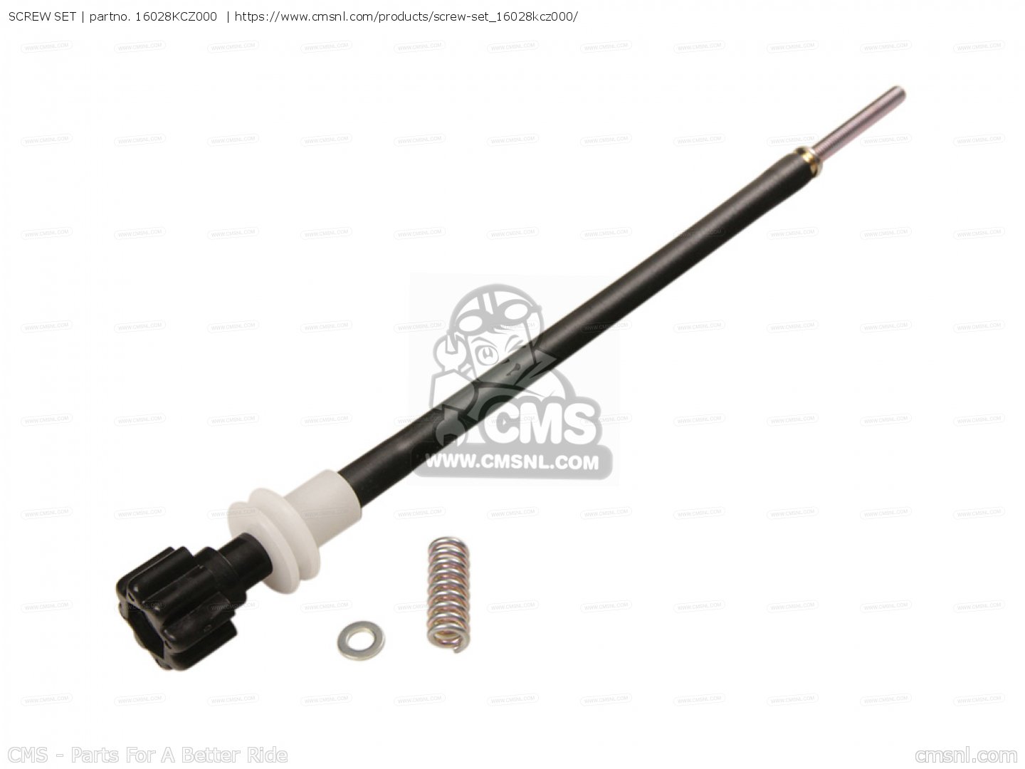 16028KCZ000: SCREW SET Honda - buy the 16028-KCZ-000 at CMSNL