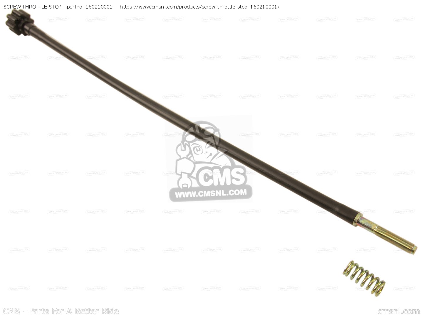 160210001: Screw-throttle Stop Kawasaki - buy the 16021-0001 at CMSNL