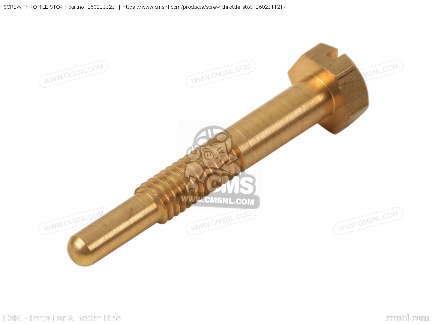 160211121: Screw-throttle Stop Kawasaki - buy the 16021-1121 at CMSNL