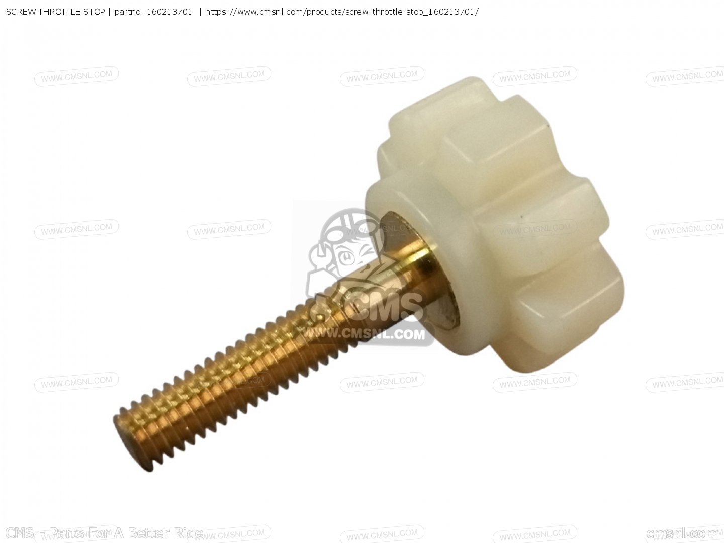 160213701: Screw-throttle Stop Kawasaki - buy the 16021-3701 at CMSNL