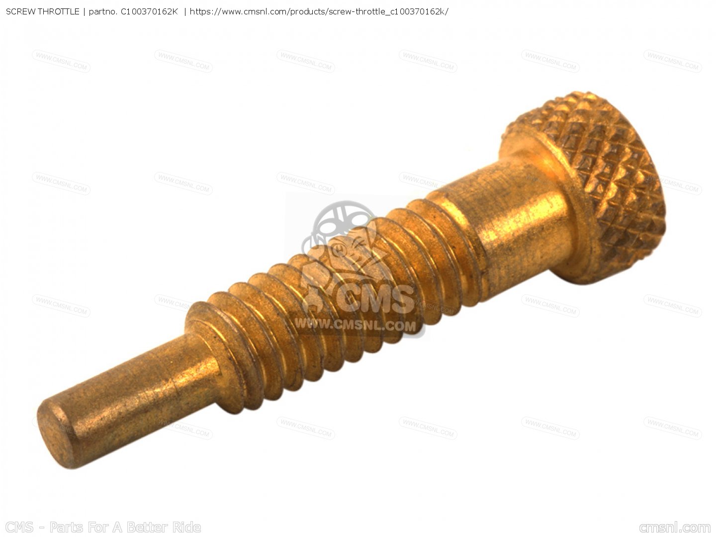 C100370162K: Screw Throttle Honda - buy the C1003-701-62K at CMSNL