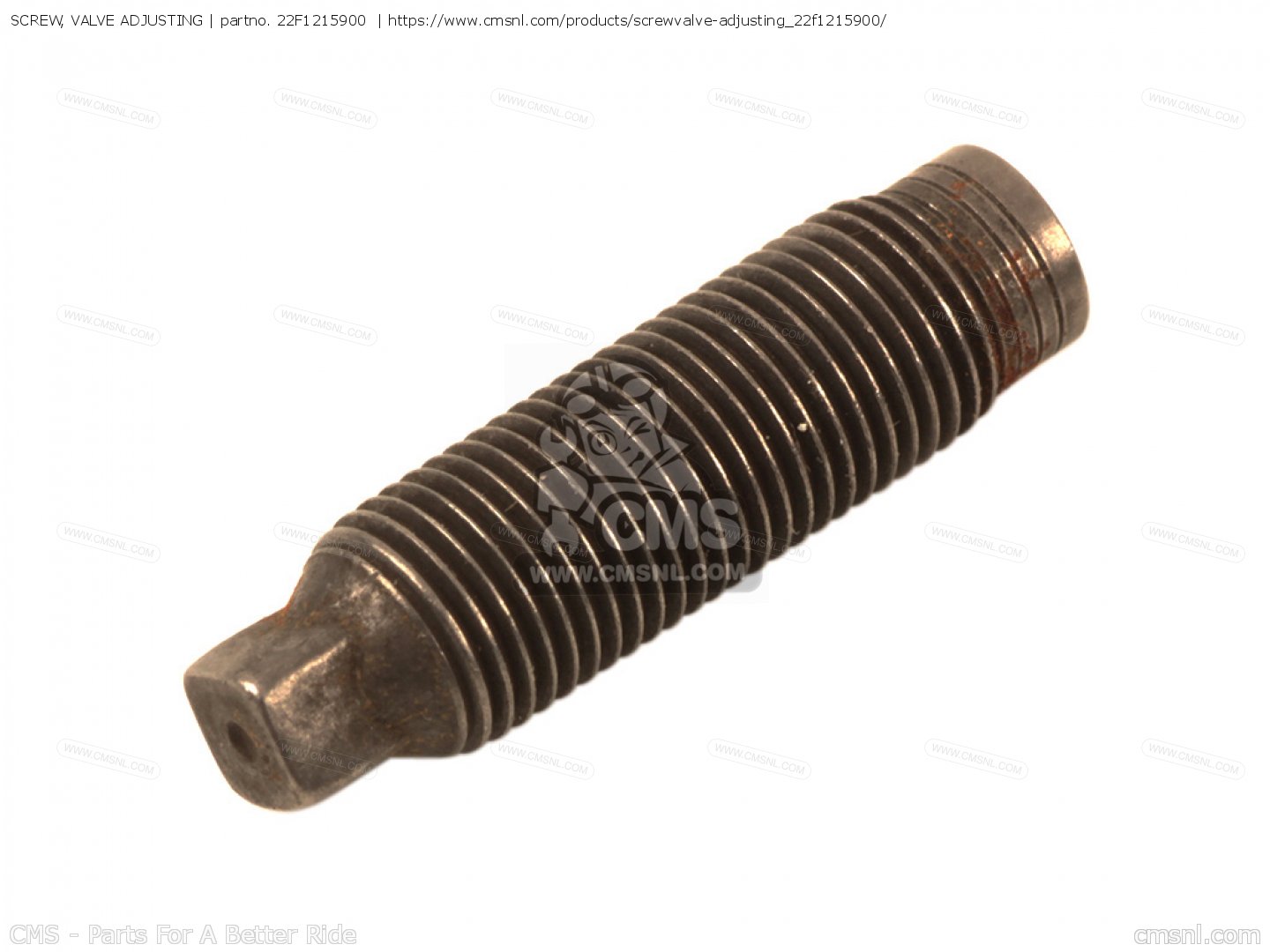 SCREW, VALVE ADJUSTING for Yamaha - order at CMSNL