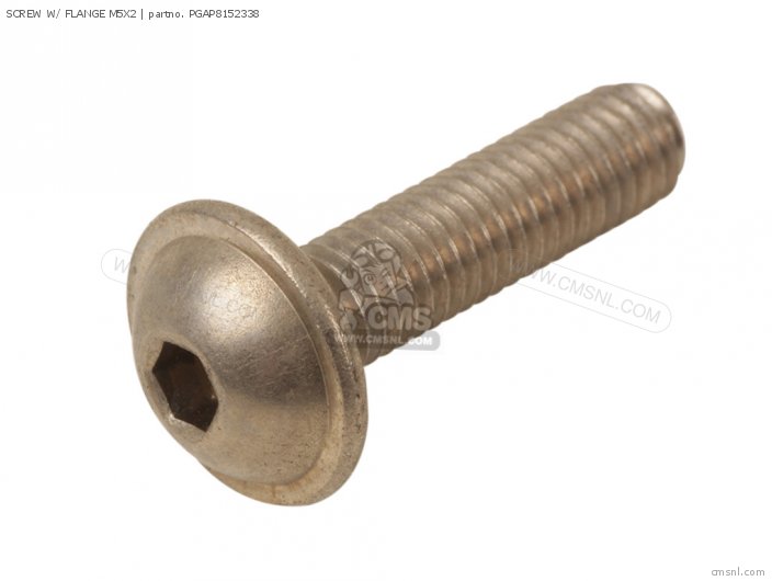 PGAP8152338: Screw W/ Flange M5x2 Piaggio Group - buy the AP8152338 at CMSNL