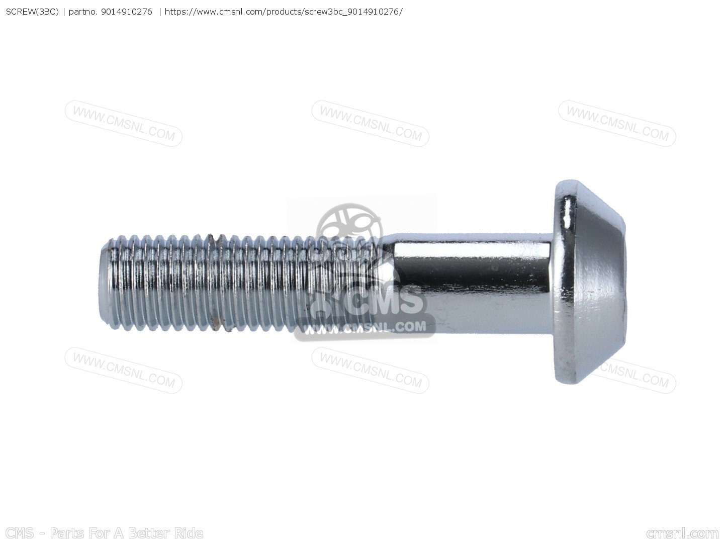 9014910276: Screw(3bc) Yamaha - buy the 90149-10276 at CMSNL