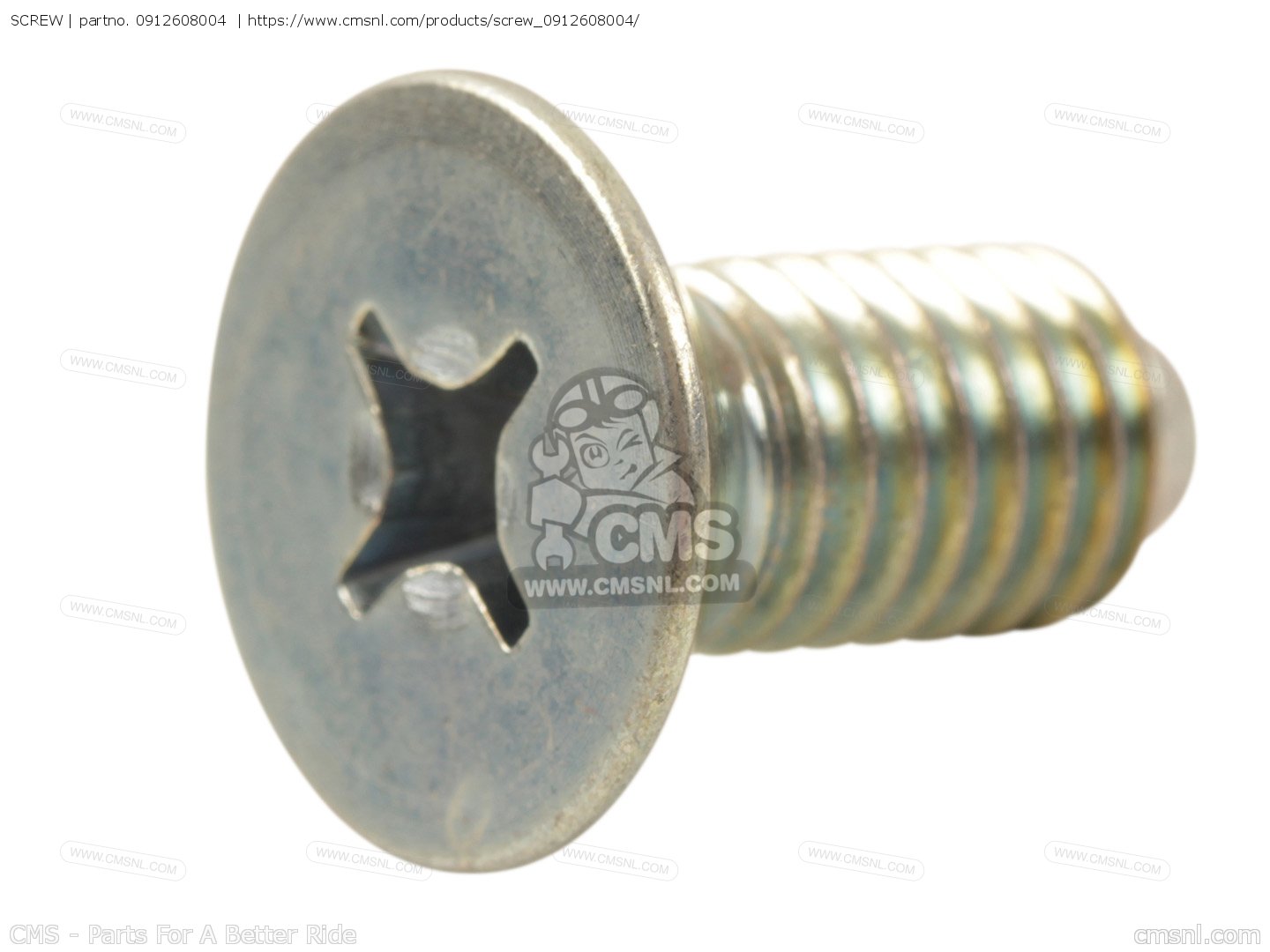 0912608004: SCREW Suzuki - buy the 09126-08004 at CMSNL