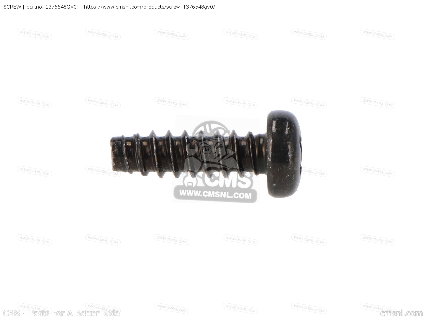 1376548GV0: SCREW Suzuki - buy the 13765-48GV0 at CMSNL