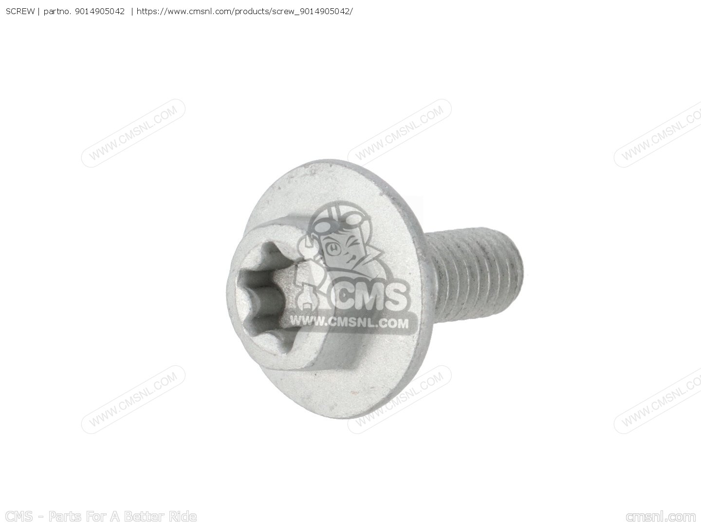 9014905042: Screw Yamaha - buy the 90149-05042-00 at CMSNL