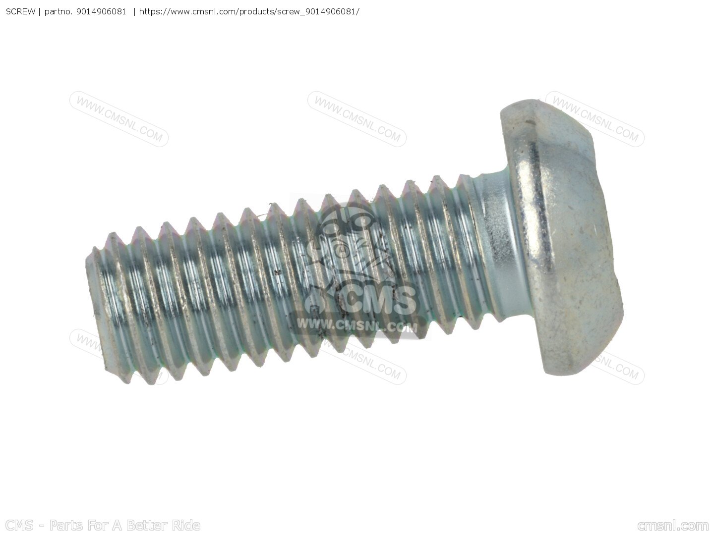 9014906081: SCREW Yamaha - buy the 90149-06081-00 at CMSNL