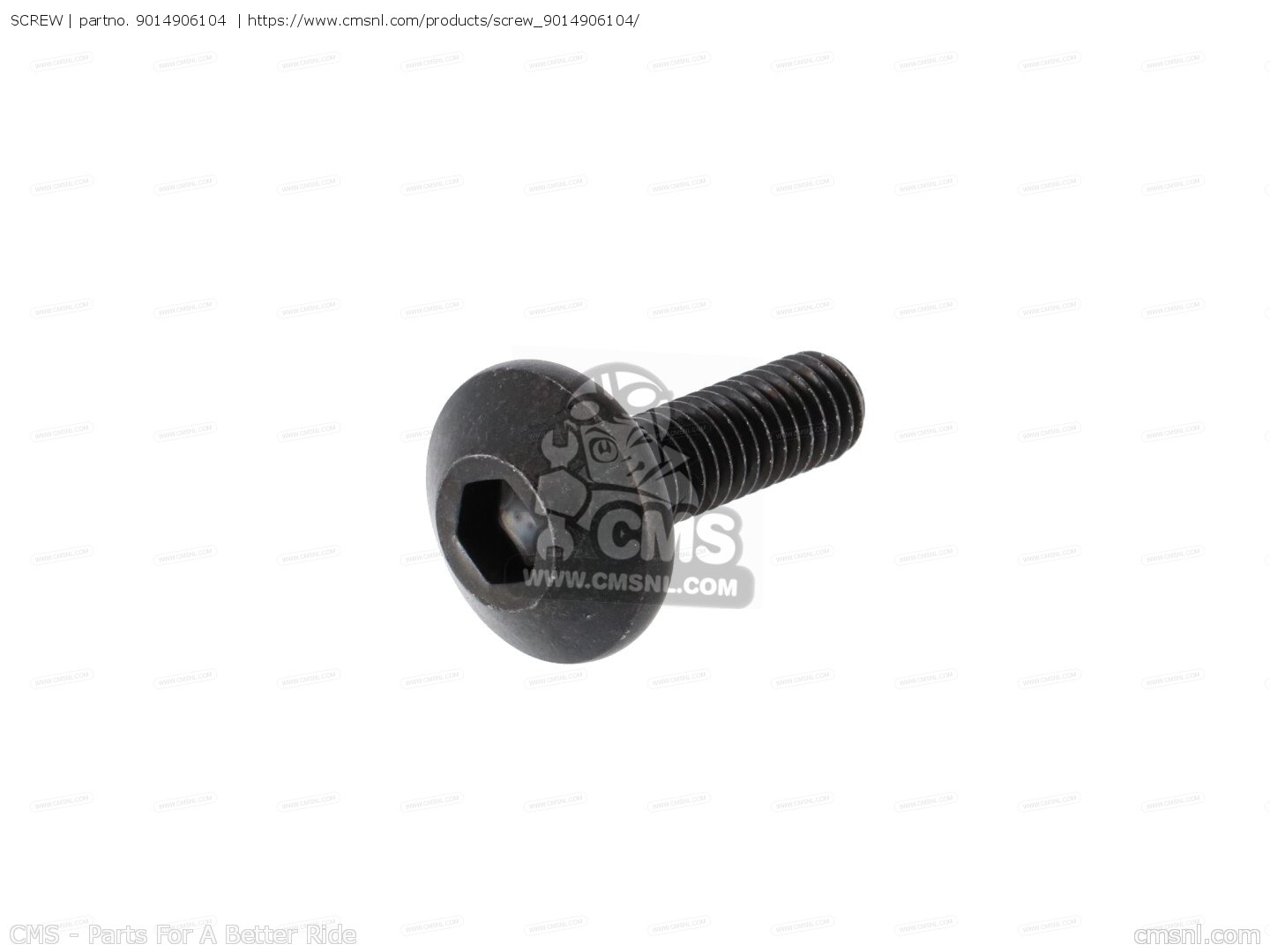 SCREW for Yamaha - order at CMSNL