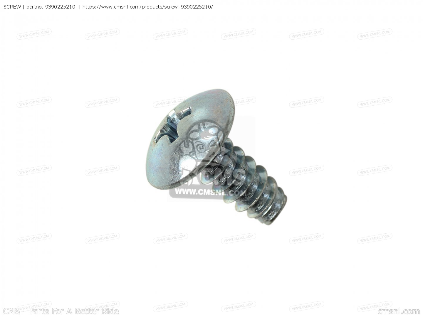9390225210: Screw Honda - buy the 93902-25210 at CMSNL