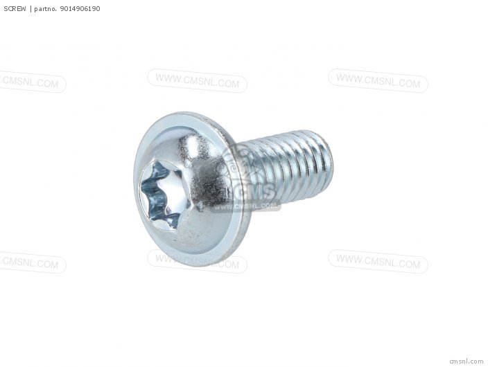 9014906190: SCREW Yamaha - buy the 90149-06190-00 at CMSNL